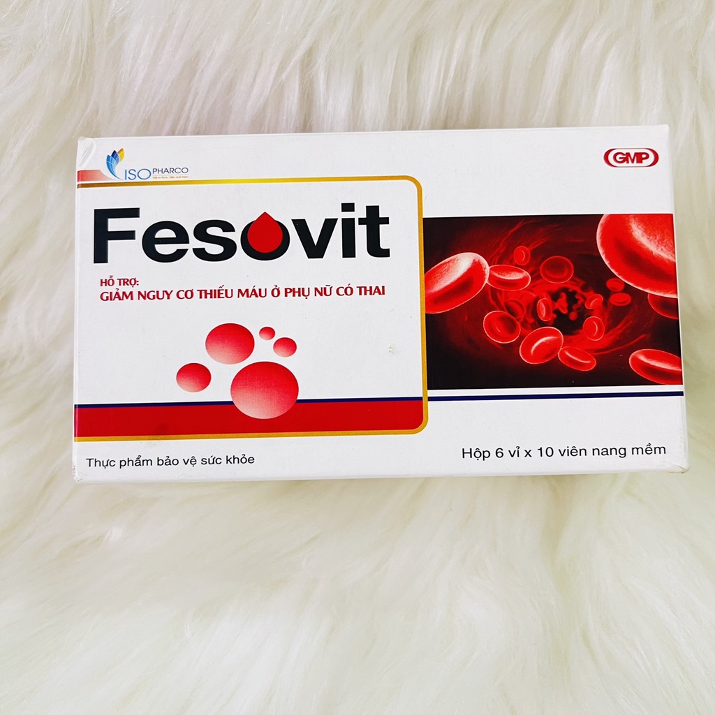 Fesovit - Hỗ Trợ Bổ Sung Sắt, Ngăn Ngừa Thiếu Máu Cho Bà Bầu Và Người ...