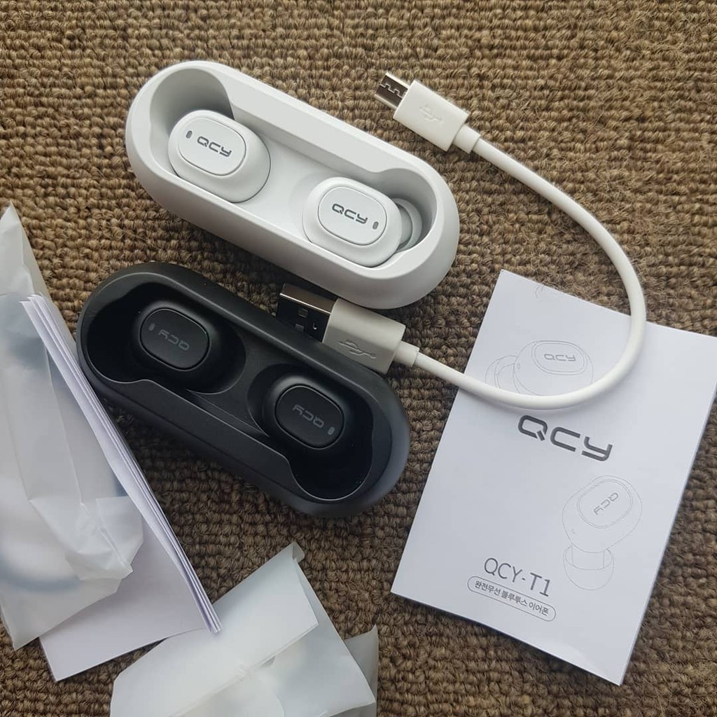 Tai Nghe Bluetooth QCY T1 Chính Hãng | Shopee Việt Nam