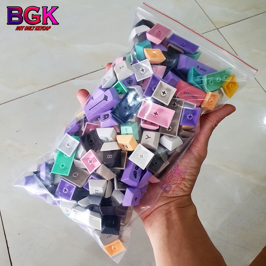 Túi Keycap Grab Bag Ngẫu Nhiên Chuẩn DSA Profile Chất Liệu PBT In Dye ...