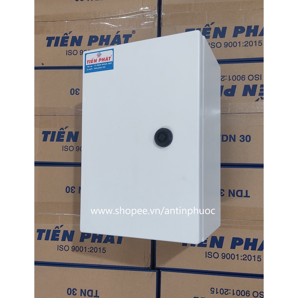 Vỏ Tủ điện Nhựa 200x300x150 Tủ điện Nhựa Lắp Trong Nhà Và Ngoài Trời Chống Rò điện Chống Cháy