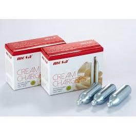 Hộp 10 viên gas mosa dùng cho bình phun kem - Ga mosa cho bình xị Pb409 ...