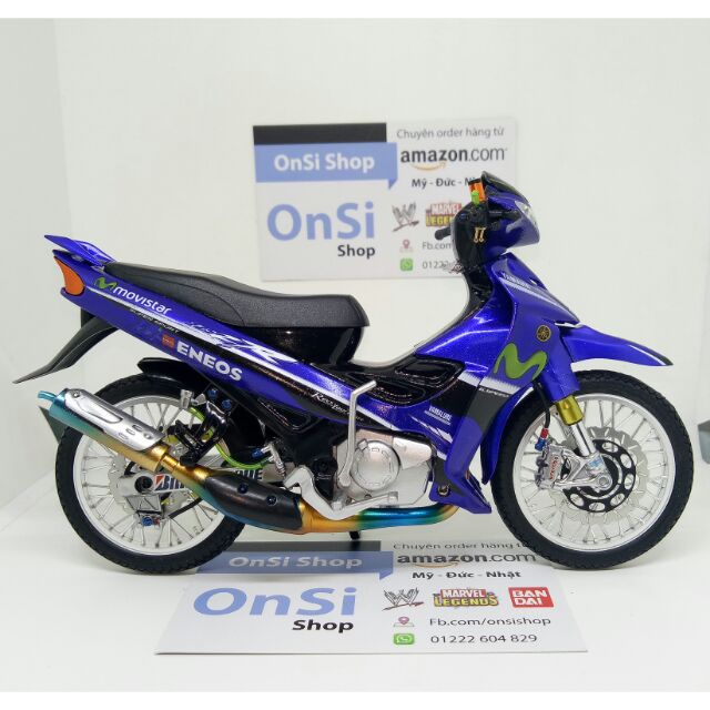 YAZ 125cc ( Y125ZR ) TỈ LỆ 1/12 MÔ HÌNH XE MOTOR ĐỘ | Shopee Việt Nam
