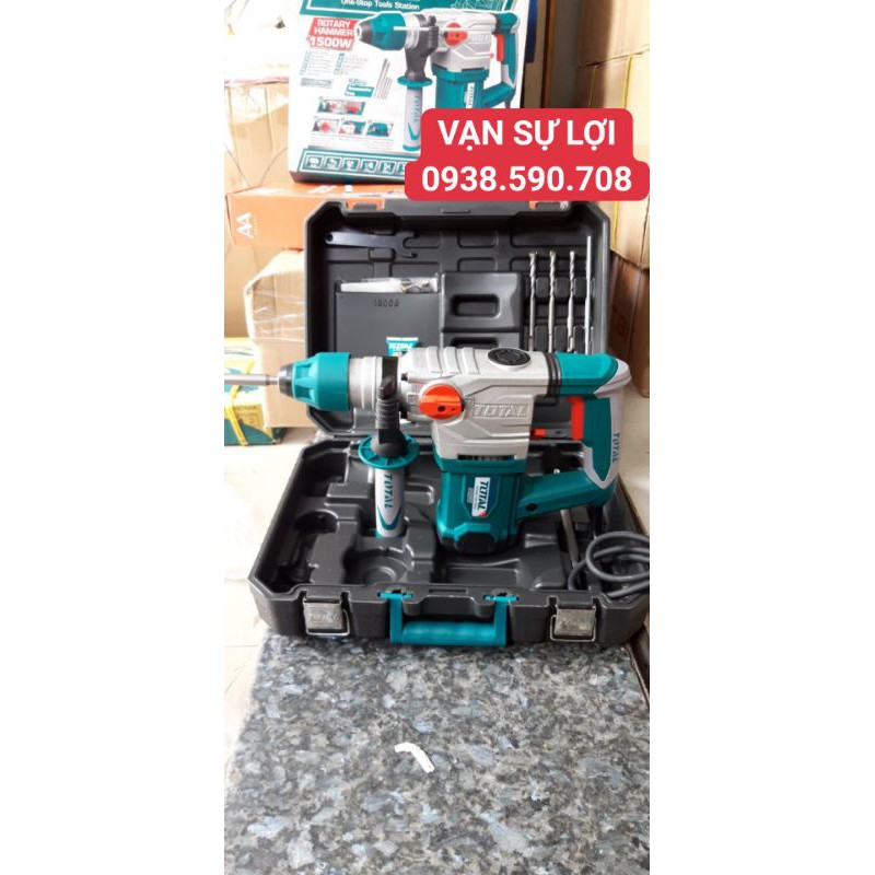 MÁY KHOAN ĐỤC BÊ TÔNG TOTAL 1500W CHÍNH HÃNG MÃ: TH115326 | Shopee Việt Nam