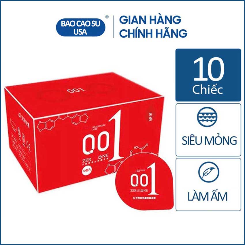 Bao cao su 0.01 OLOO, bao cao su siêu mỏng 0.01mm, nhiều gel bôi trơn | Shopee Việt Nam