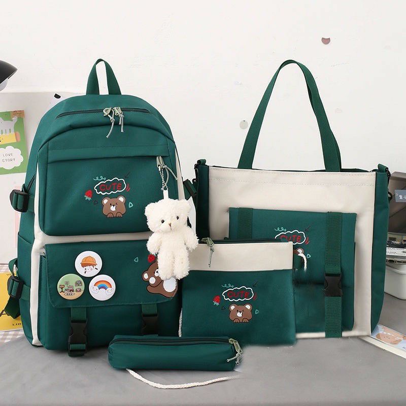 Set 4 món balo túi thời trang đi học giá rẻ - NEW CUTE | Shopee Việt Nam