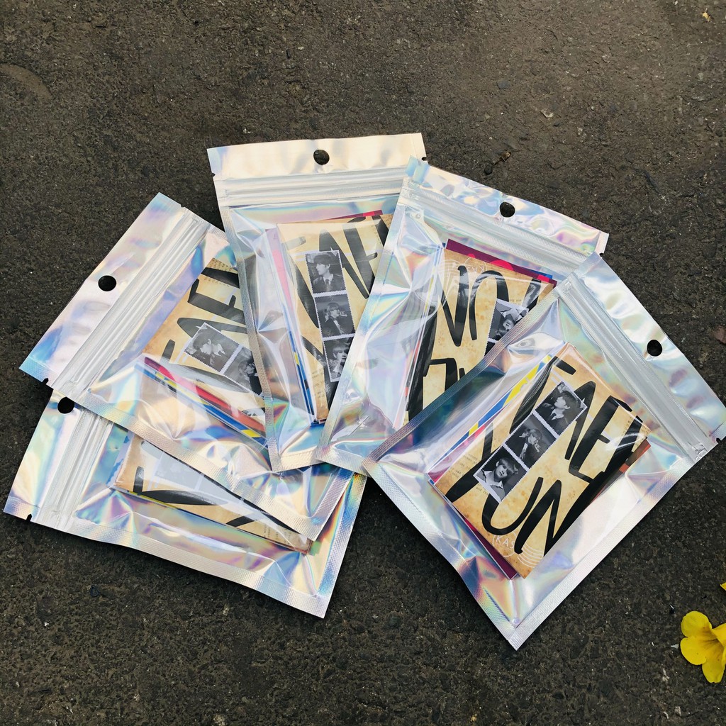 Xấp 10 Túi zip hologram, túi zip đa năng chuyên dụng | Shopee Việt Nam