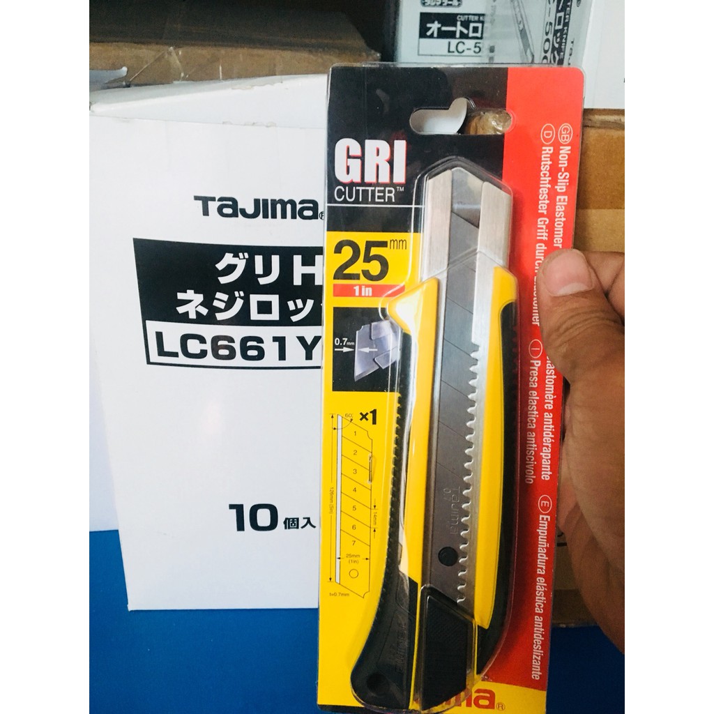 Dao rọc giấy - Tajima, LC-660 Lưỡi dao 25mm | Shopee Việt Nam