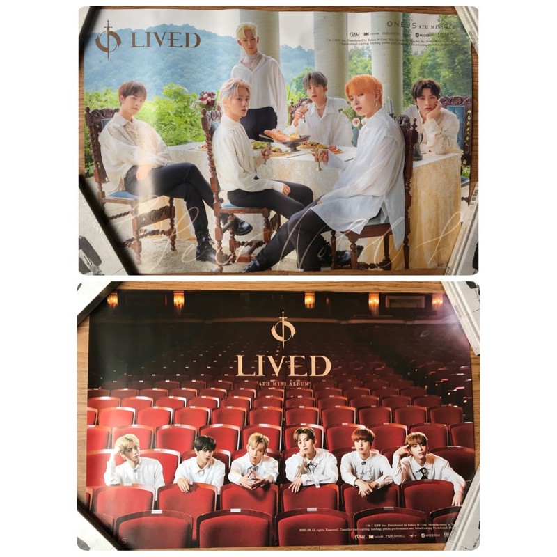 [POSTER] ONEUS album LIVED chính hãng | Shopee Việt Nam