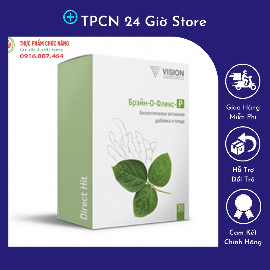 Hộp VISION BRAIN-O-FLEX Mở Rộng Khả Năng Cho Não( Brain TPCN 24 giờ ...