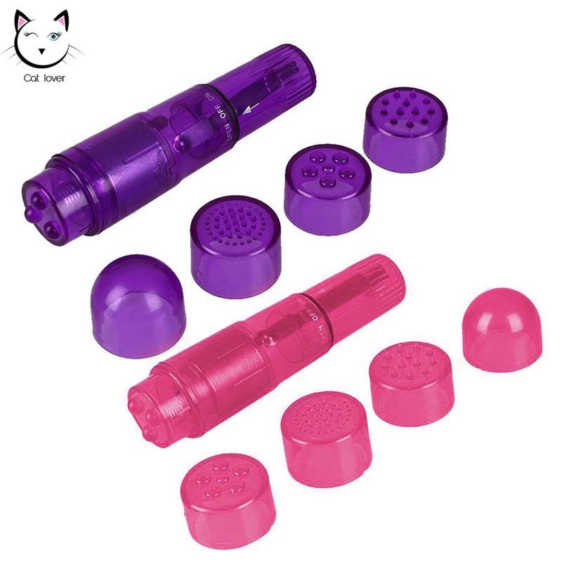 Máy Mát Xa Mini Đa Năng Kèm Phụ Kiện 4 Đầu - (Hoả Tốc 2H) - B0043 ...