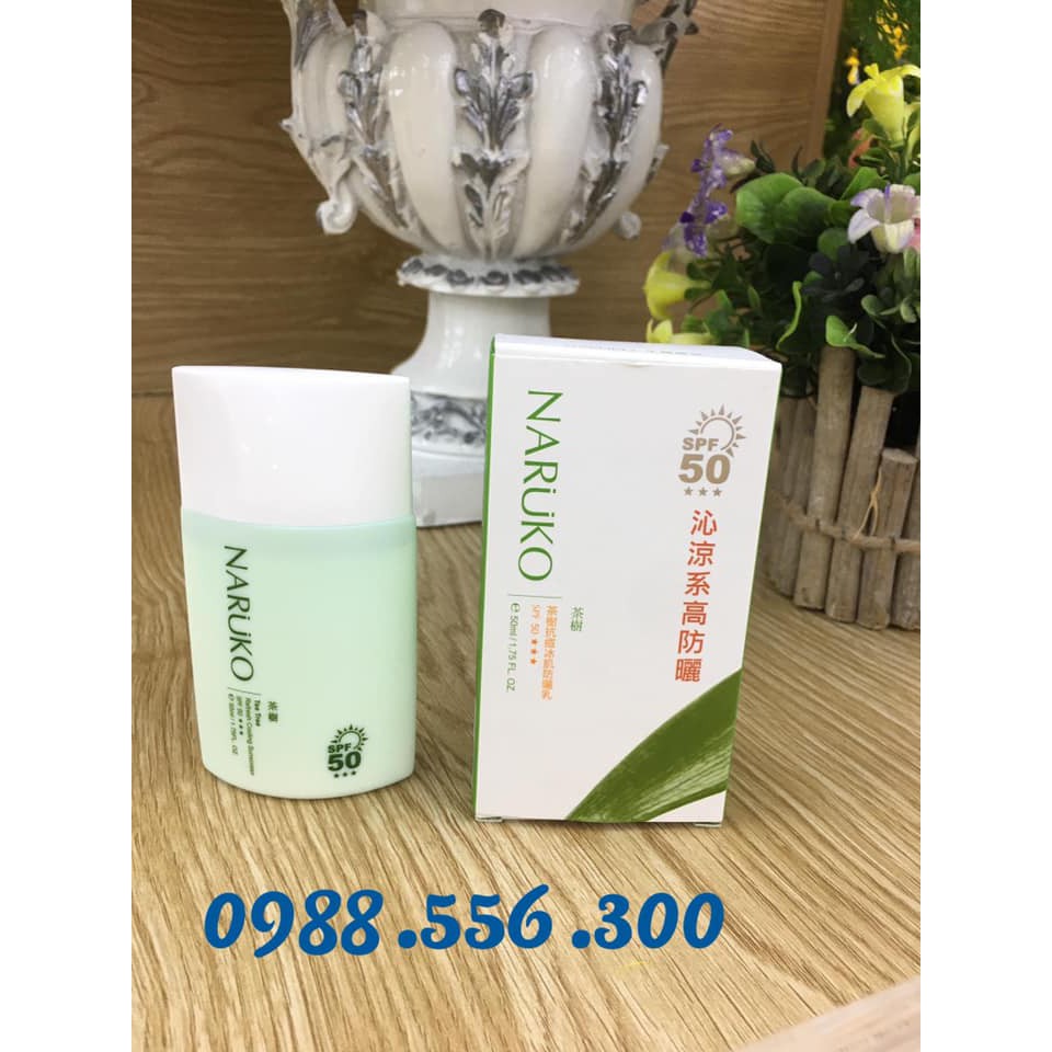 Kem chống nắng SPF 50 mát lạnh 50ml Naruko trà tràm - Tea Tree Refresh ...