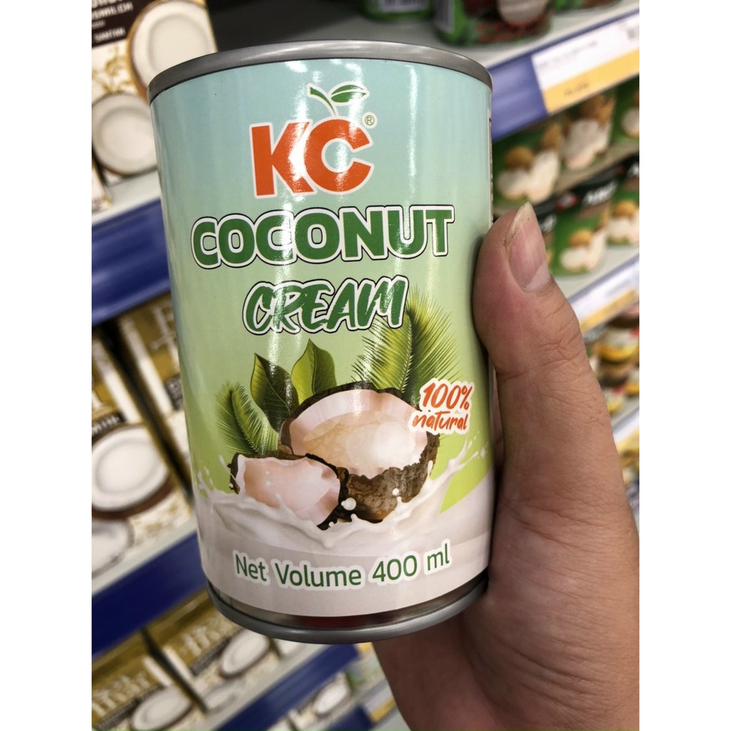Nước cốt dừa lon Thailand KC Coconut Cream 400ml | Shopee Việt Nam