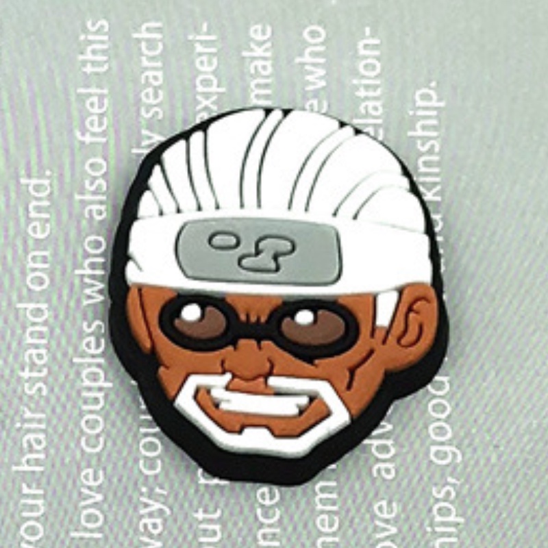 Dễ thương sakura crocs jibbitz anime shoe charms kakashi jibits charm ...