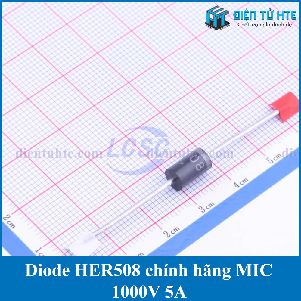 Diode HER508 1000V 5A chính hãng MIC | Shopee Việt Nam