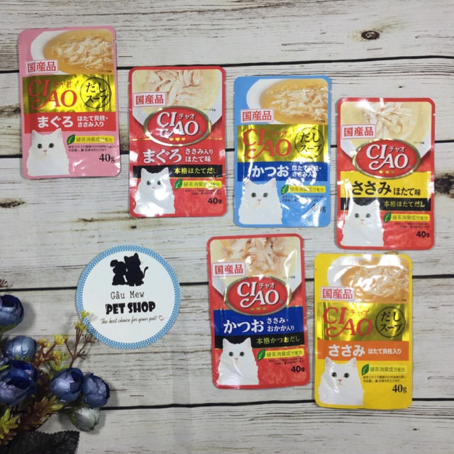 Pate Ciao cho mèo gói 40g | Shopee Việt Nam