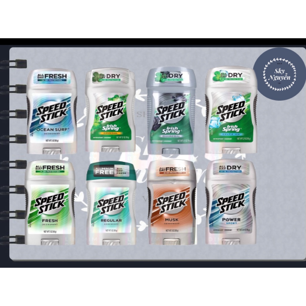 Sáp khử mùi nam Speed Stick 85g. | Shopee Việt Nam