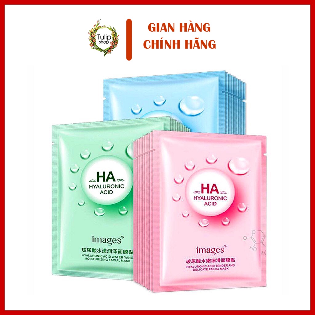 Mặt nạ HA Images HYALURONIC ACID FACIAL MASK | Shopee Việt Nam