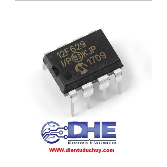 PIC 12F629 - DIP8, VI ĐIỀU KHIỂN 8BIT | Shopee Việt Nam