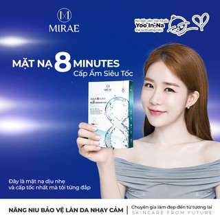[CHÍNH HÃNG] Mặt nạ cấp ẩm tái tạo da Combo2 Mirae EX 8 Phút cấp tốc Vit.B - Collagen [LYLY ...