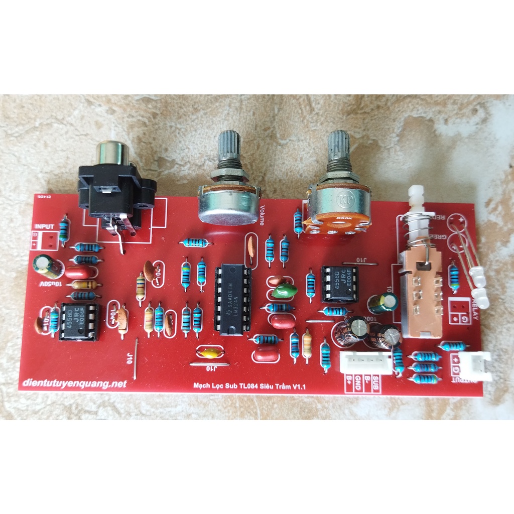 Mạch Lọc Sub TL084 3 Ic Cho Âm Siêu Trầm Cực Sạch Dùng Linh Kiện Xịn | Shopee Việt Nam