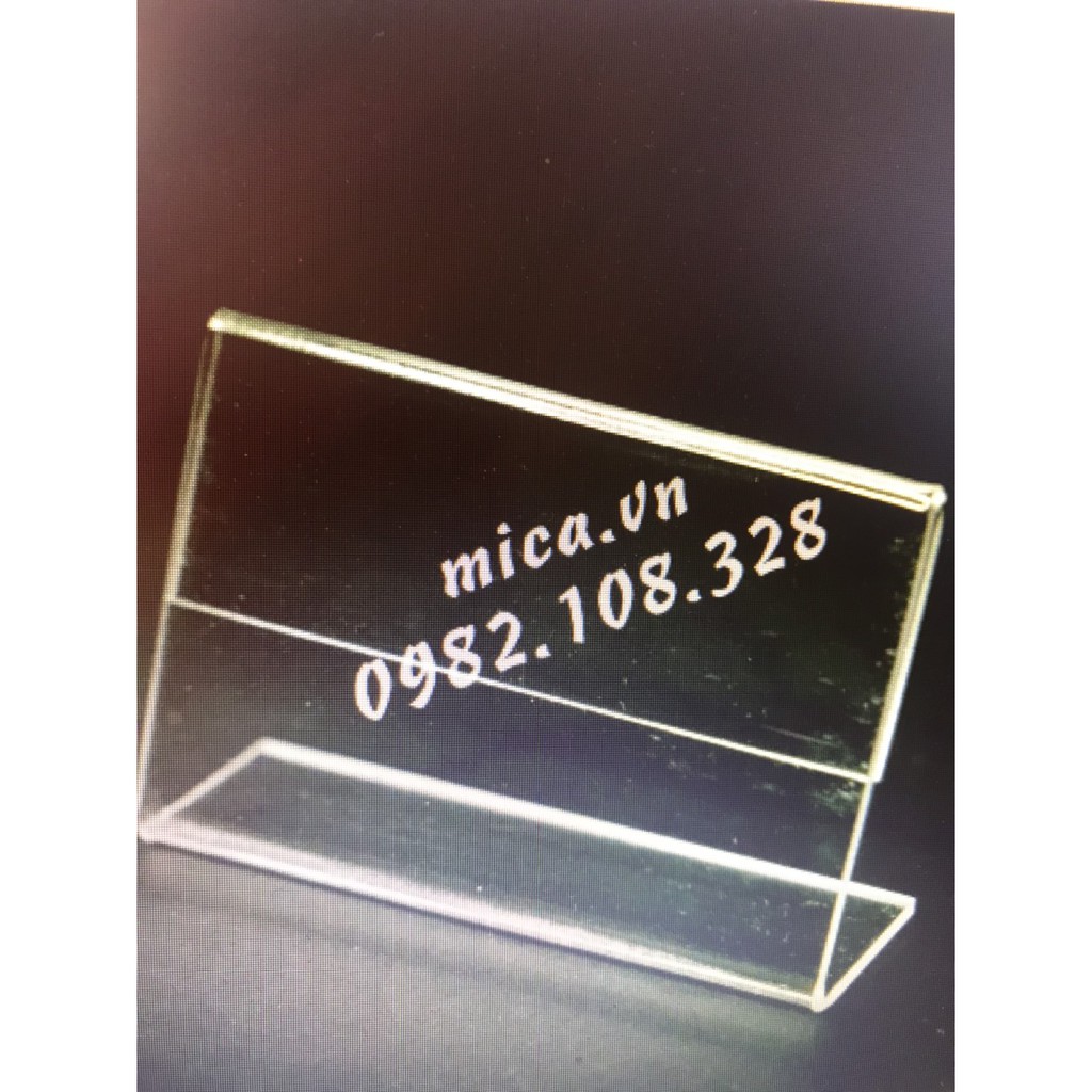 Combo 10c kẹp Menu Name Card mica | Shopee Việt Nam