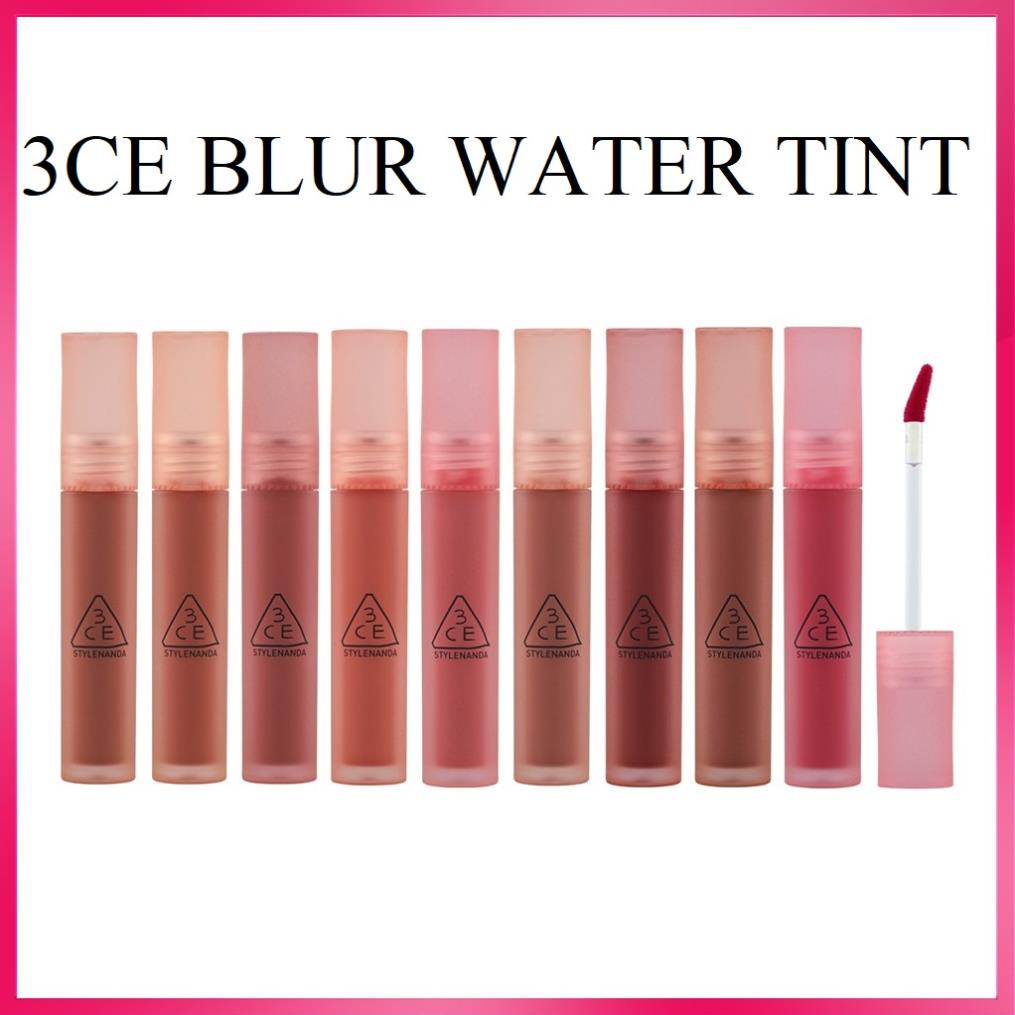 son kem lì 3CE Blur water tint (đầy đủ mã màu) 💋 | Shopee Việt Nam