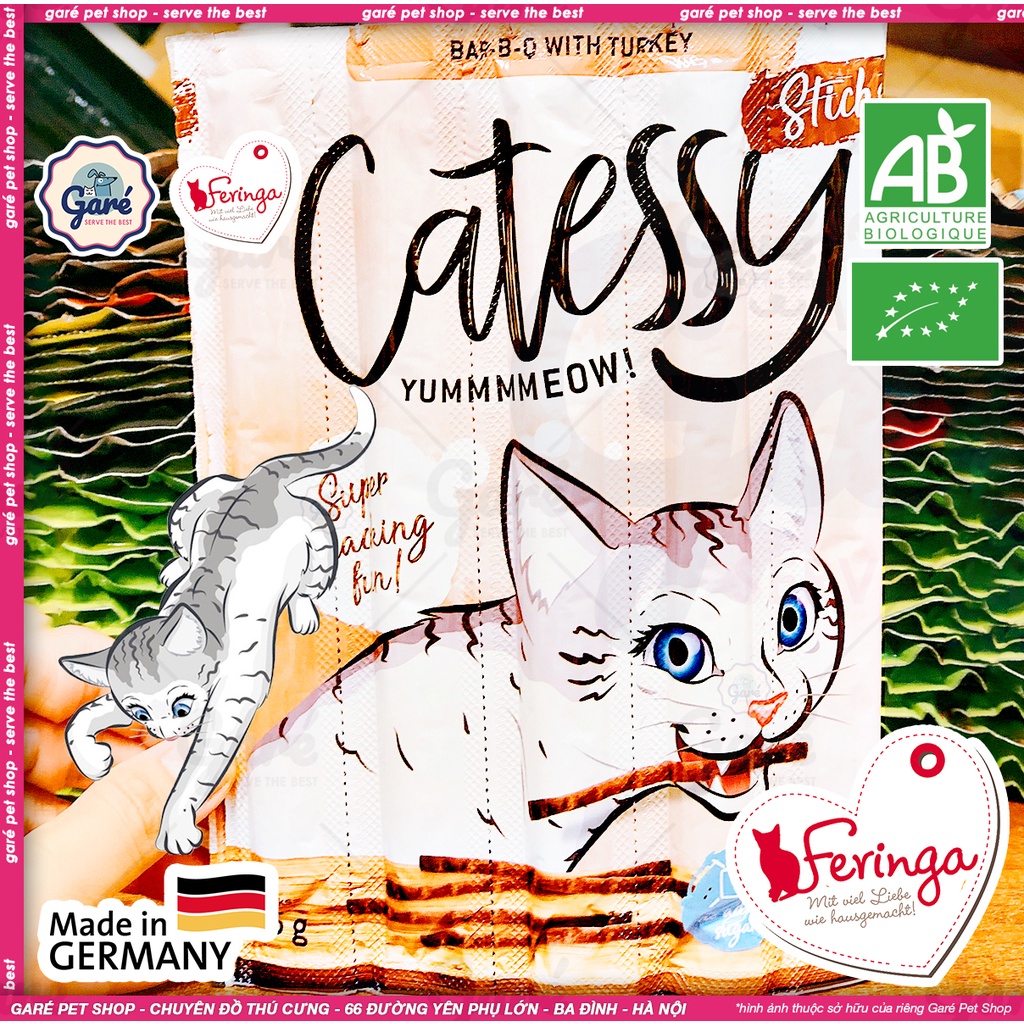 Que thưởng Catessy nhiều vị cho mèo nhập Đức - Catessy Sticks a tasty ...
