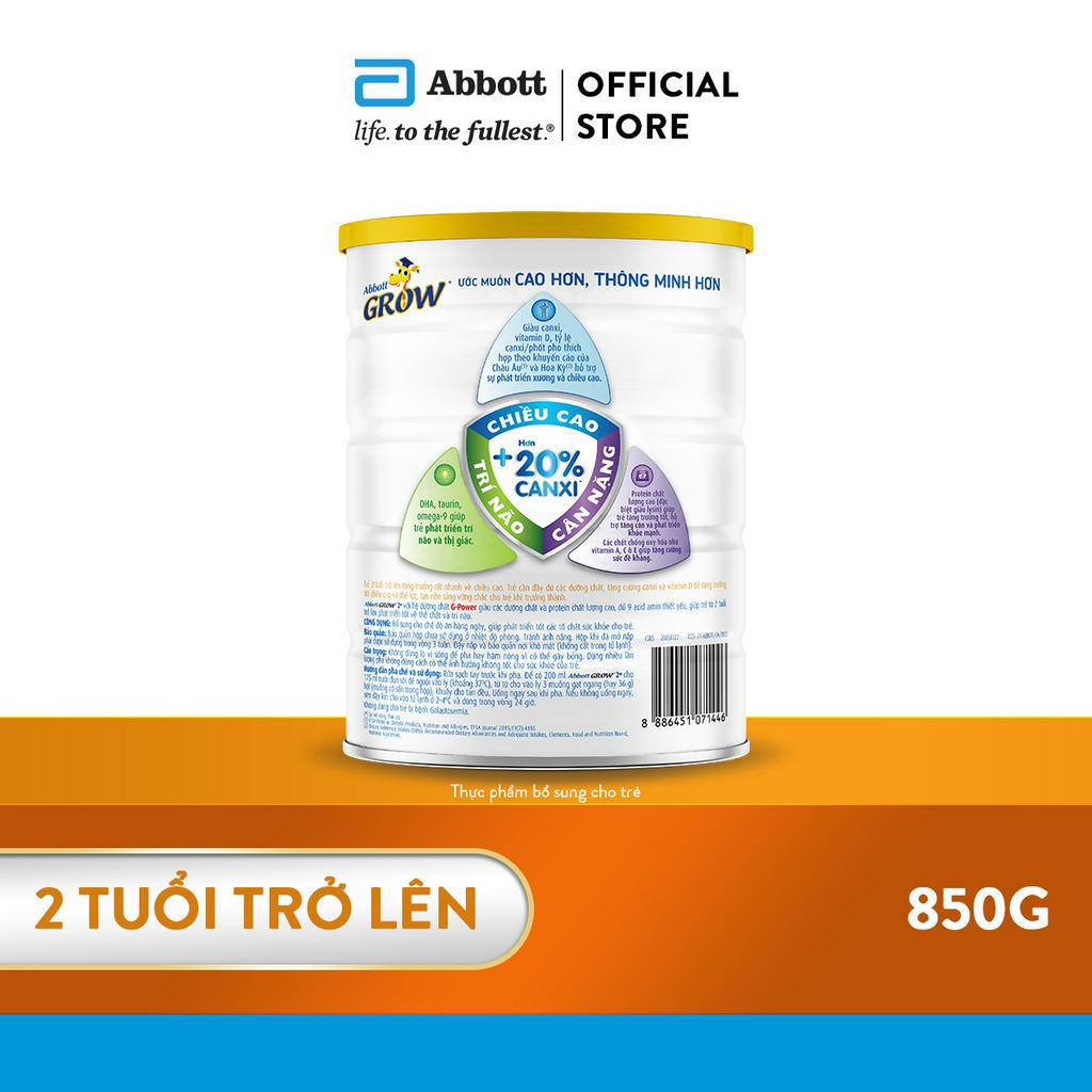 Sữa bột Abbott Grow 2+ 850g | Shopee Việt Nam