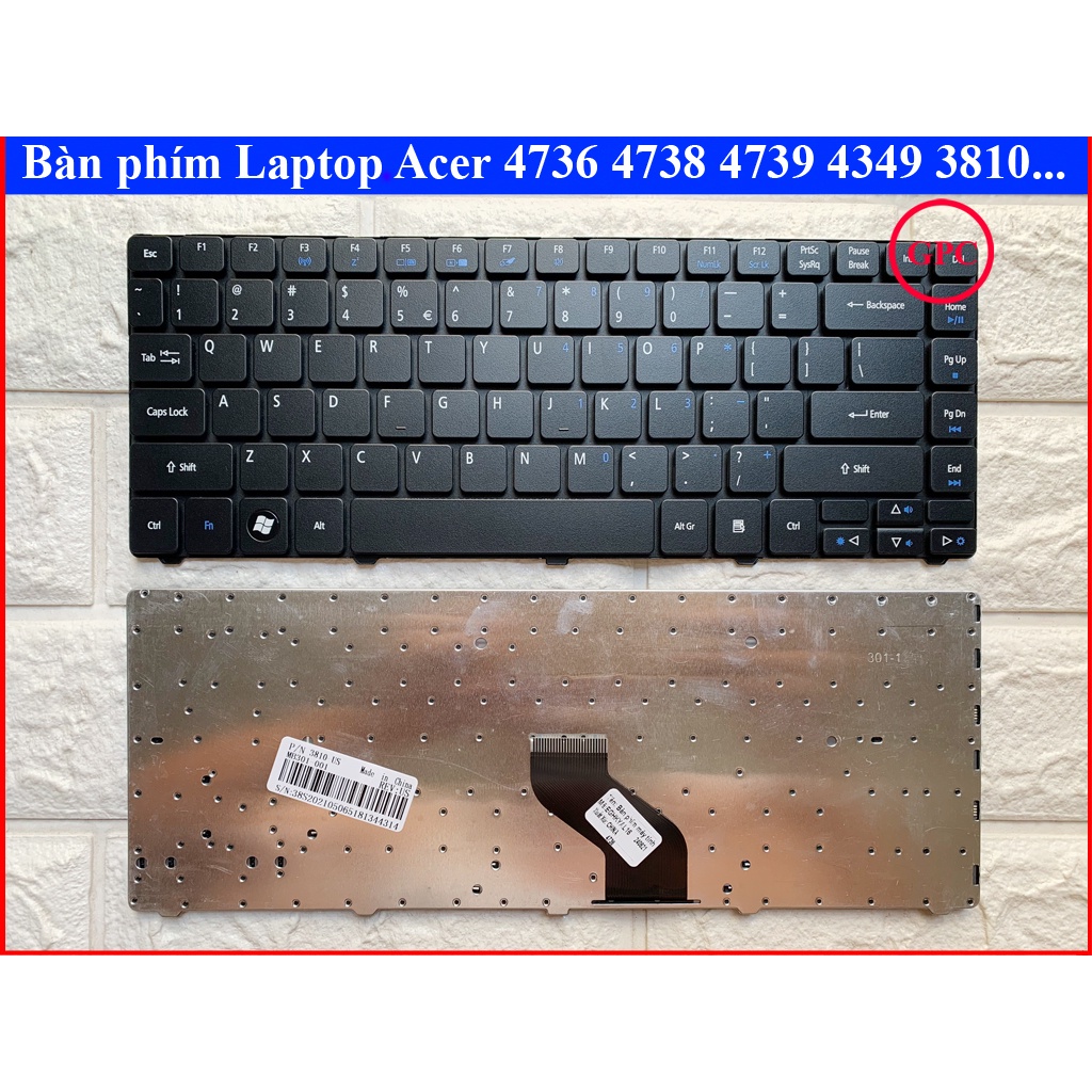 Bàn phím Acer Aspire 4738 4738G 4738Z 4738ZG | Shopee Việt Nam