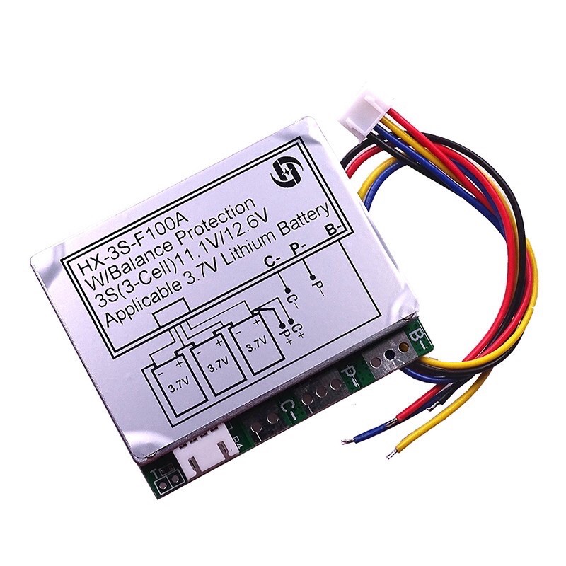 Mạch bảo vệ BMS pin ion 3S 12.6V 100A | Shopee Việt Nam