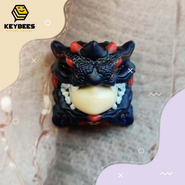 Artisan Keycap - Nút bàn phím cơ resin handmade Dragon Knight (Original ...