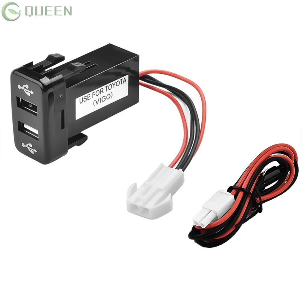 Dành Cho Xe Toyota Fortuner Prado 4Runner Cổng USB Kép Ổ Cắm Sạc ...