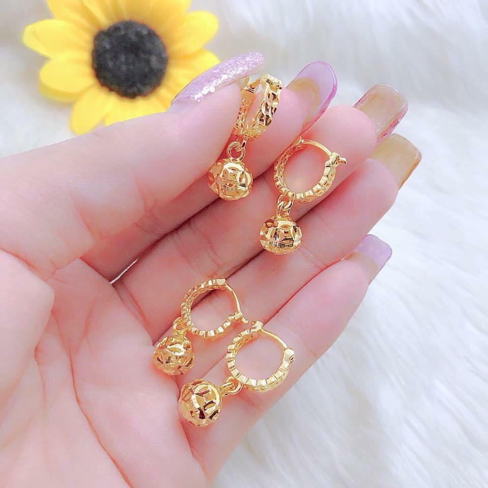 Bông tai tòn ten dát vàng 28 nhiều kiểu dáng , thiết kế cao cấp , hình ...