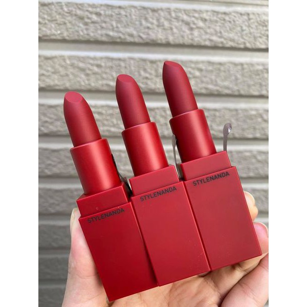 Son 3CE dòng Red Recipe : 215 - Đỏ lạnh | Shopee Việt Nam