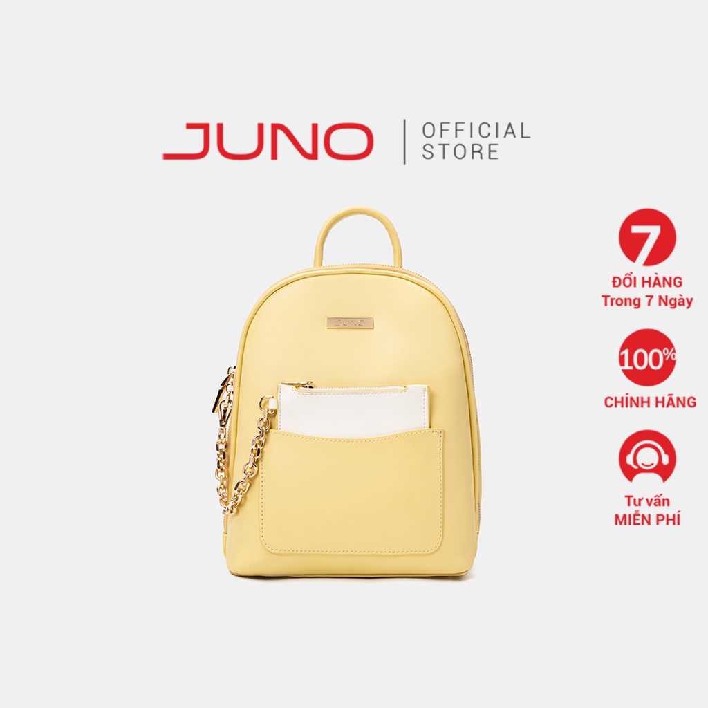Balo Thời Trang JUNO Kiểu Mặt Trước Có Kèm Túi BL136 | Shopee Việt Nam