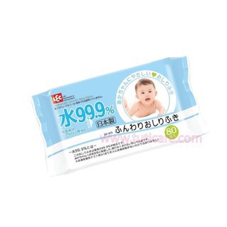 GIẤY ƯỚT NƯỚC TINH KHIẾT NHẬT LEC 99,9% E161 80 TỜ | Shopee Việt Nam