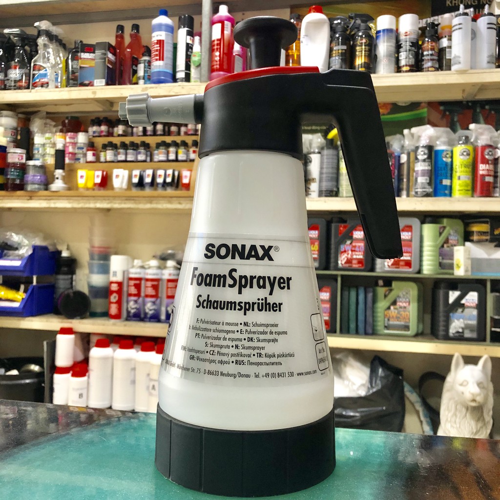 BÌNH XỊT BỌT TUYẾT RỬA XE CẦM TAY TIỆN DỤNG NHIỀU BỌT SONAX FOAM ...