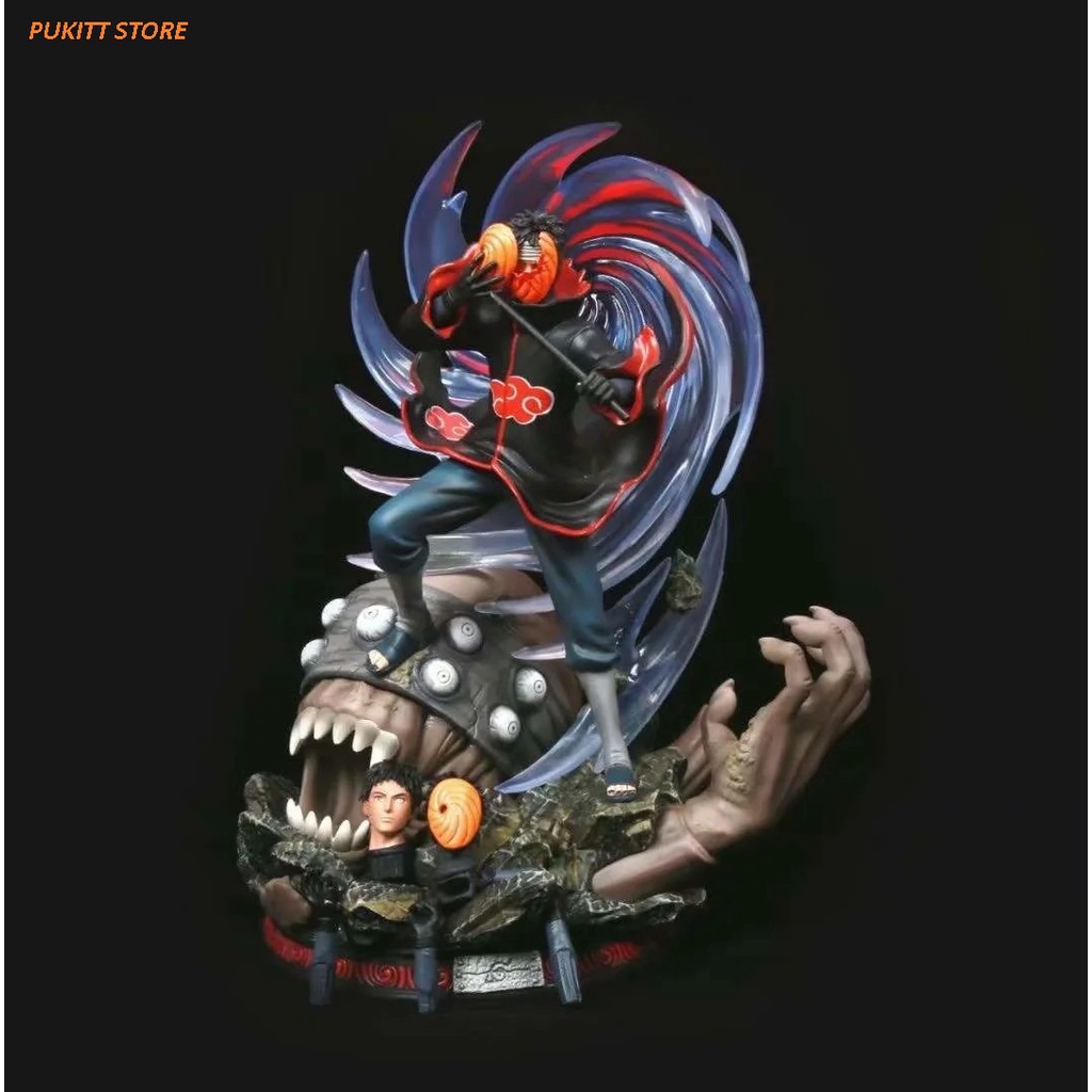 Mô hình Anime Naruto - Mô hình nhân vật Akatsuki Tobi Uchiha Obito đứng ...