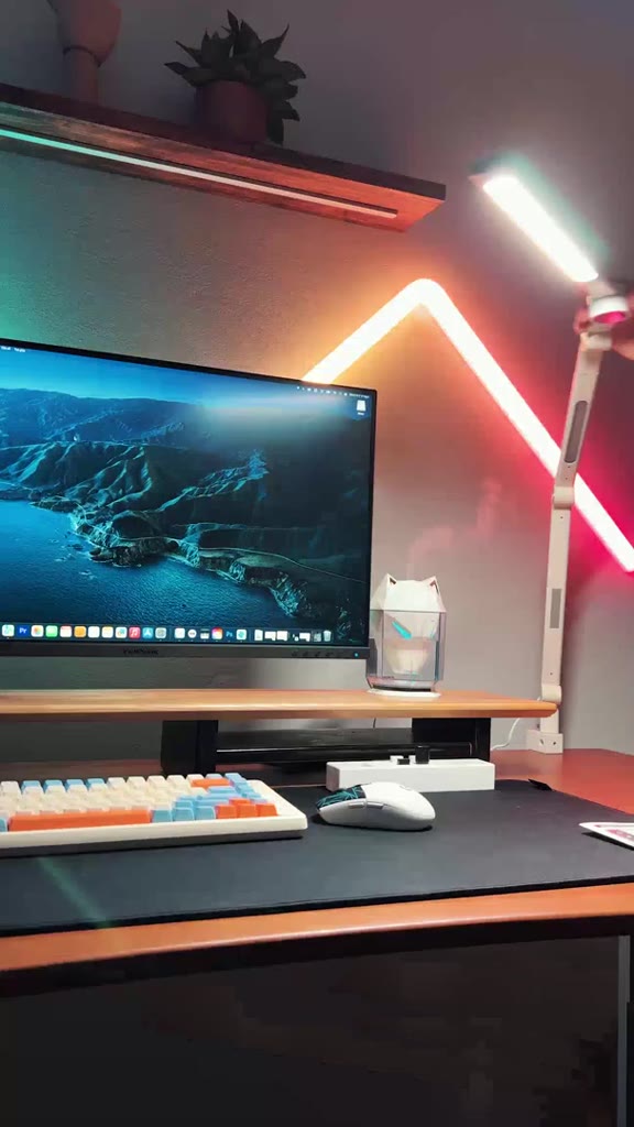 Đèn bàn học Led bảo vệ mắt Ergo Edge DandiHome chống cận để học tập ...