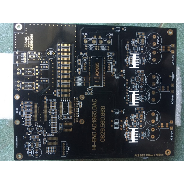 Pcb diy dac ad1865 | Shopee Việt Nam