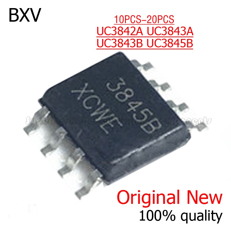 10 Chip IC Mới Và Chính Hãng UC3842A UC3843A UC3843B UC3845B SOP8 UC3842 UC3843 UC3845 SMD ...