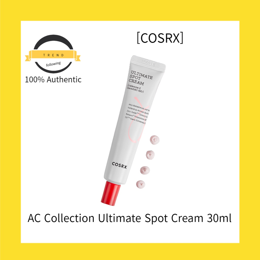 [Cosrx] AC Collection Ultimate Spot Cream 30ml | Shopee Việt Nam