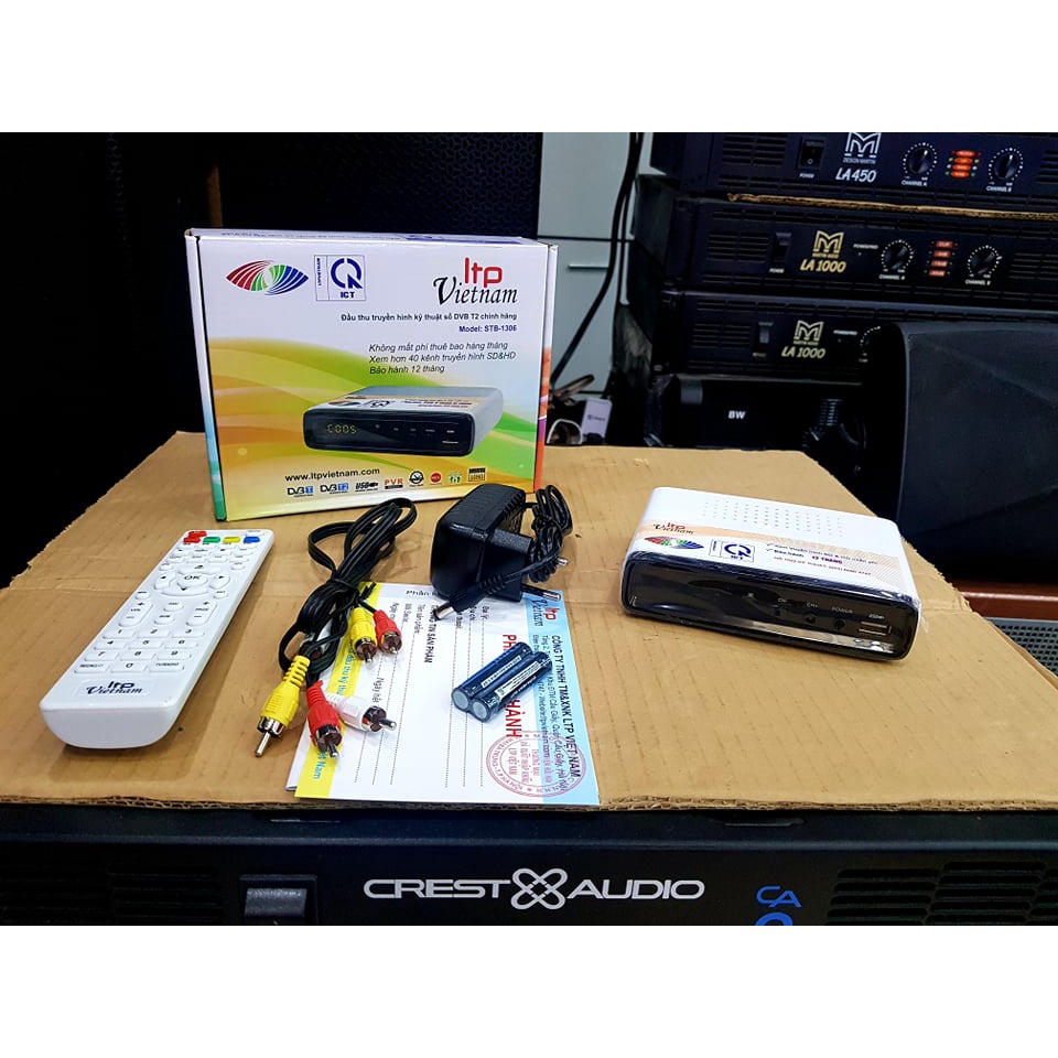 Đầu thu truyền hình số mặt đất LTP STB-1306: Thu khoảng 70 kênh | Shopee Việt Nam