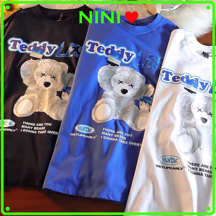 Áo thun unisex tay lỡ form rộng, áo phông nam nữ form rộng mát mịn thấm ...