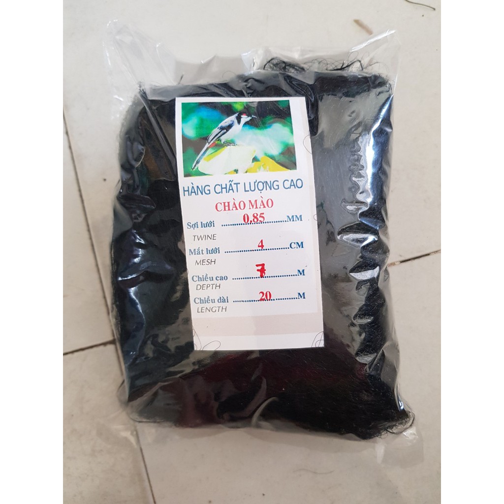 lưới bẫy chim chào mào cao 7m thái lan cao 7m | Shopee Việt Nam