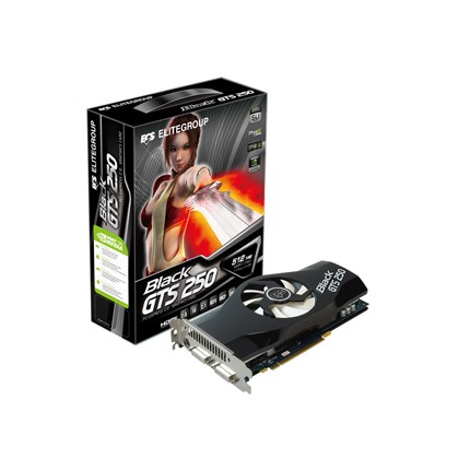 Card màn hình ECS GeForce GTS 250 Black (NBGTS250E-512MX-F) | Shopee ...