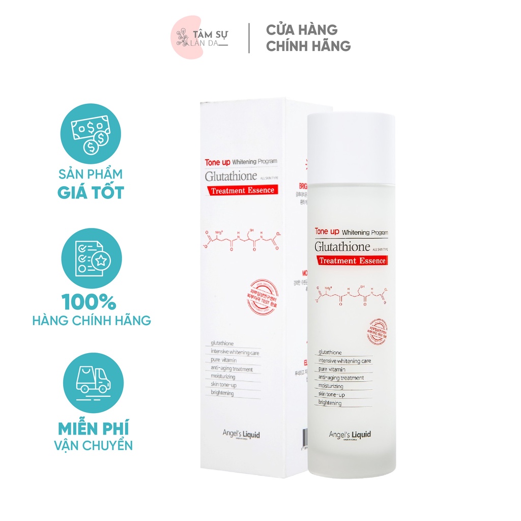 Nước Thần Dưỡng Trắng Da Angels Liquid 7 Day Tone Up Whitening Program ...
