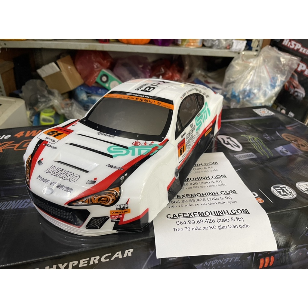Body shell car Subaru Denso cho xe điều khiển Onroad Gt /10 | Shopee ...