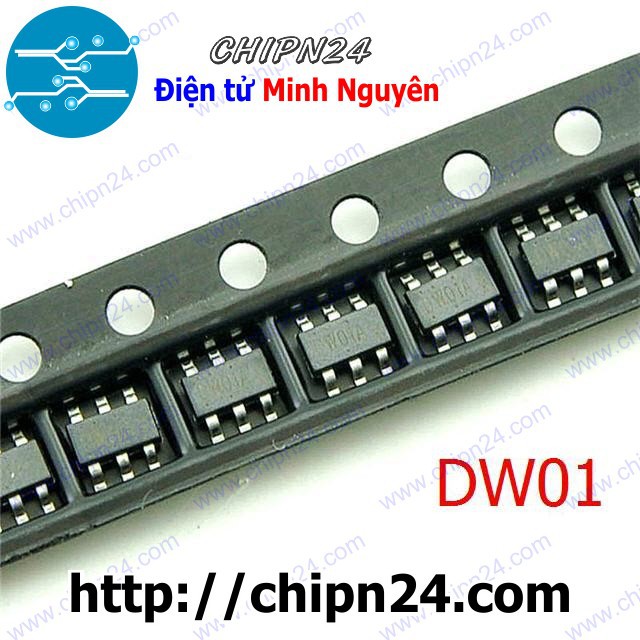 [5 CON] (SOP) IC Dán DW01 SOT-23-6 (SMD) (DW01D DW01A DW01AK) | Shopee ...