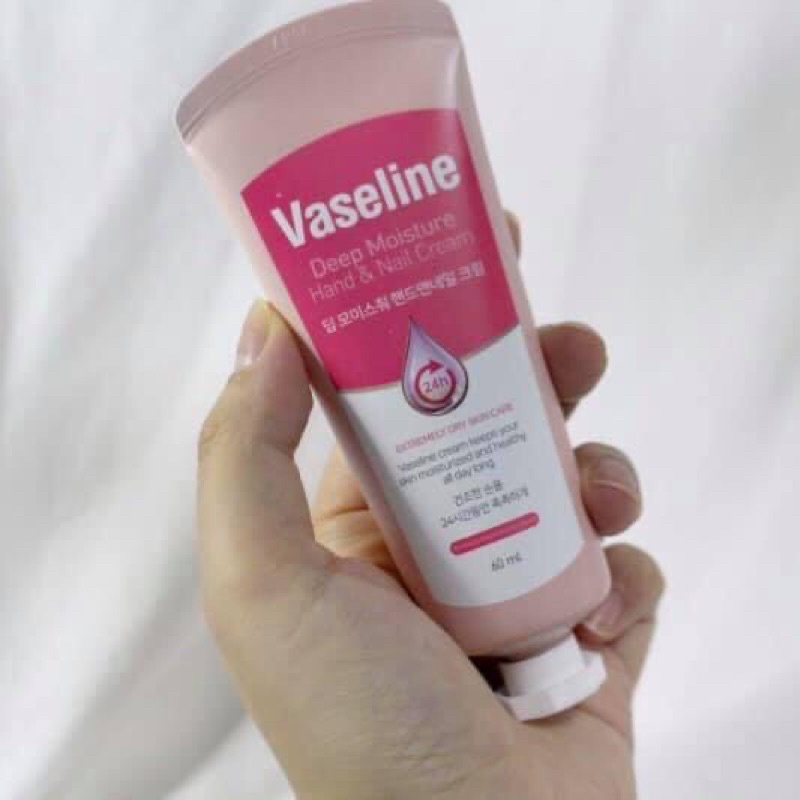 Kem dưỡng tay Vaseline Deep Moisture Hand & Nail Cream 60ml | Shopee ...